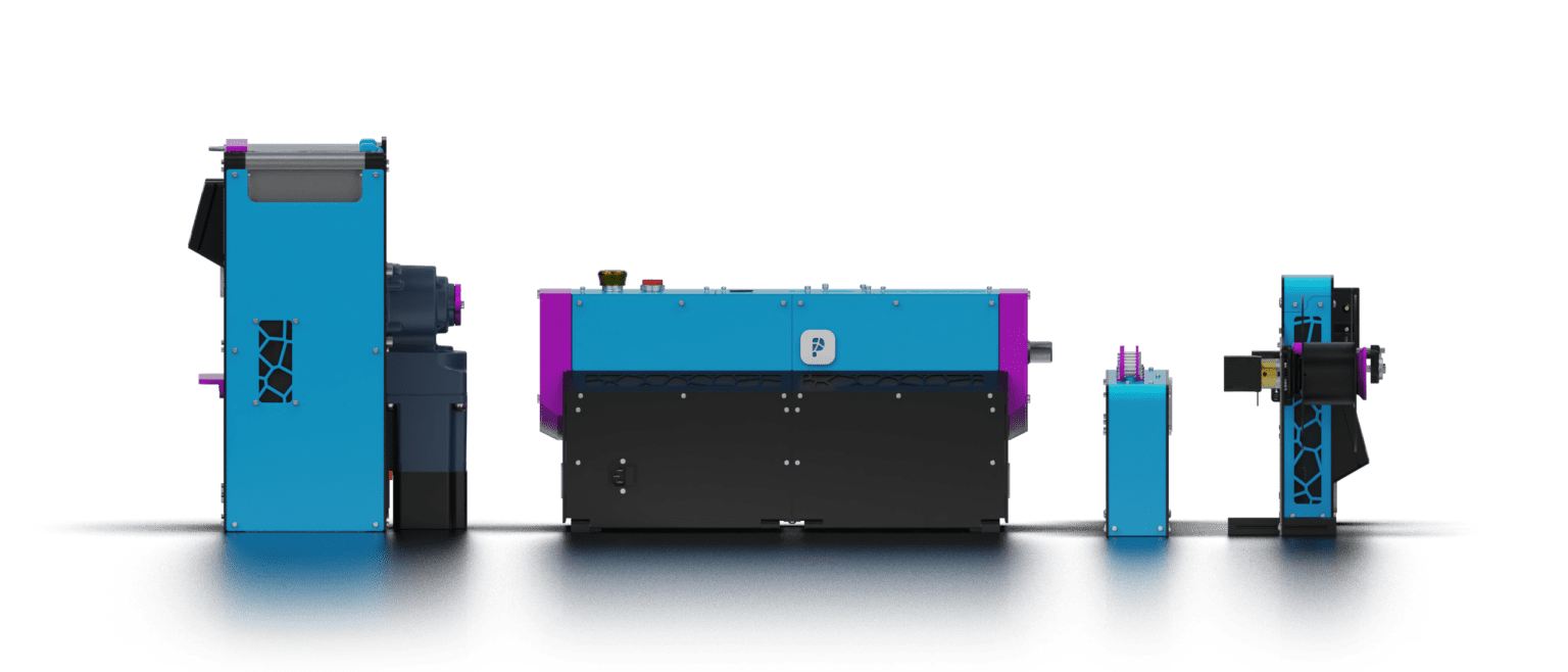 Plastic Shredder for 3D Printing - Polystruder GR PRO